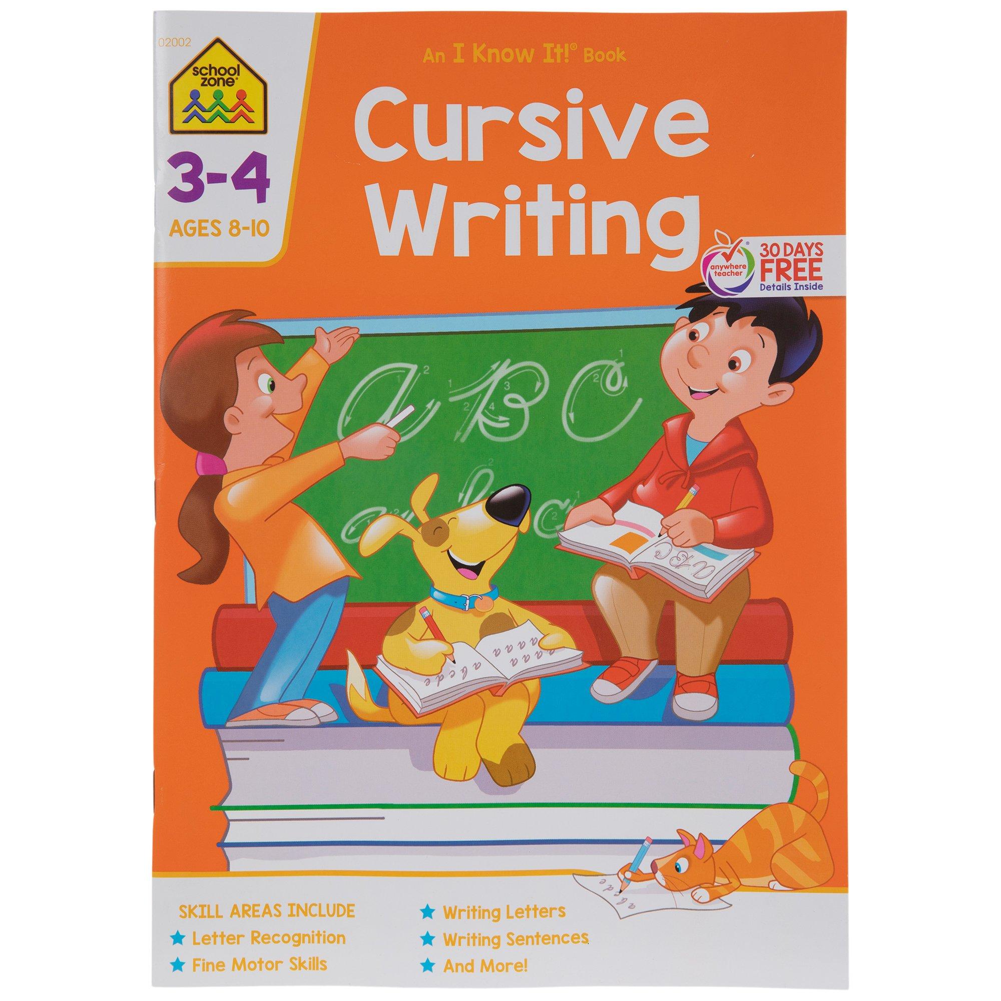 Cursive Writing Workbook | Hobby Lobby | 875559