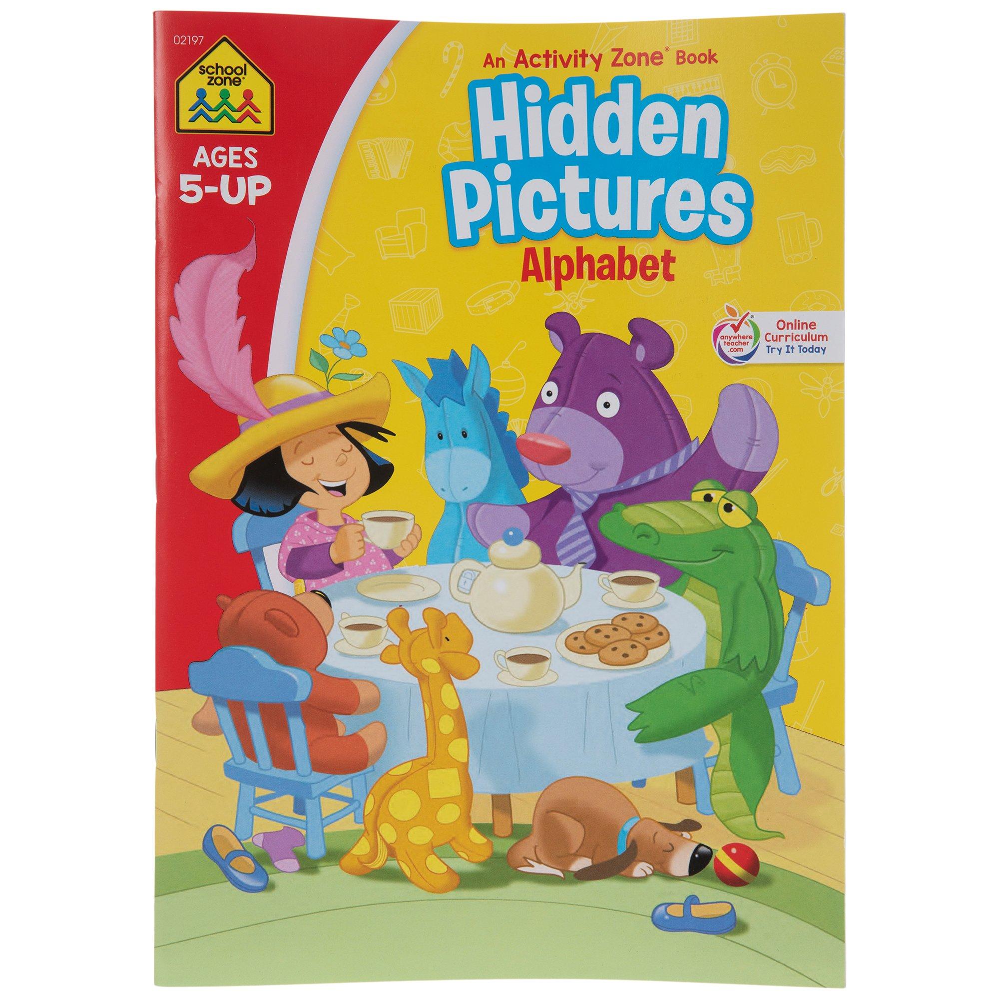 Hidden Pictures Alphabet Workbook | Hobby Lobby | 876185
