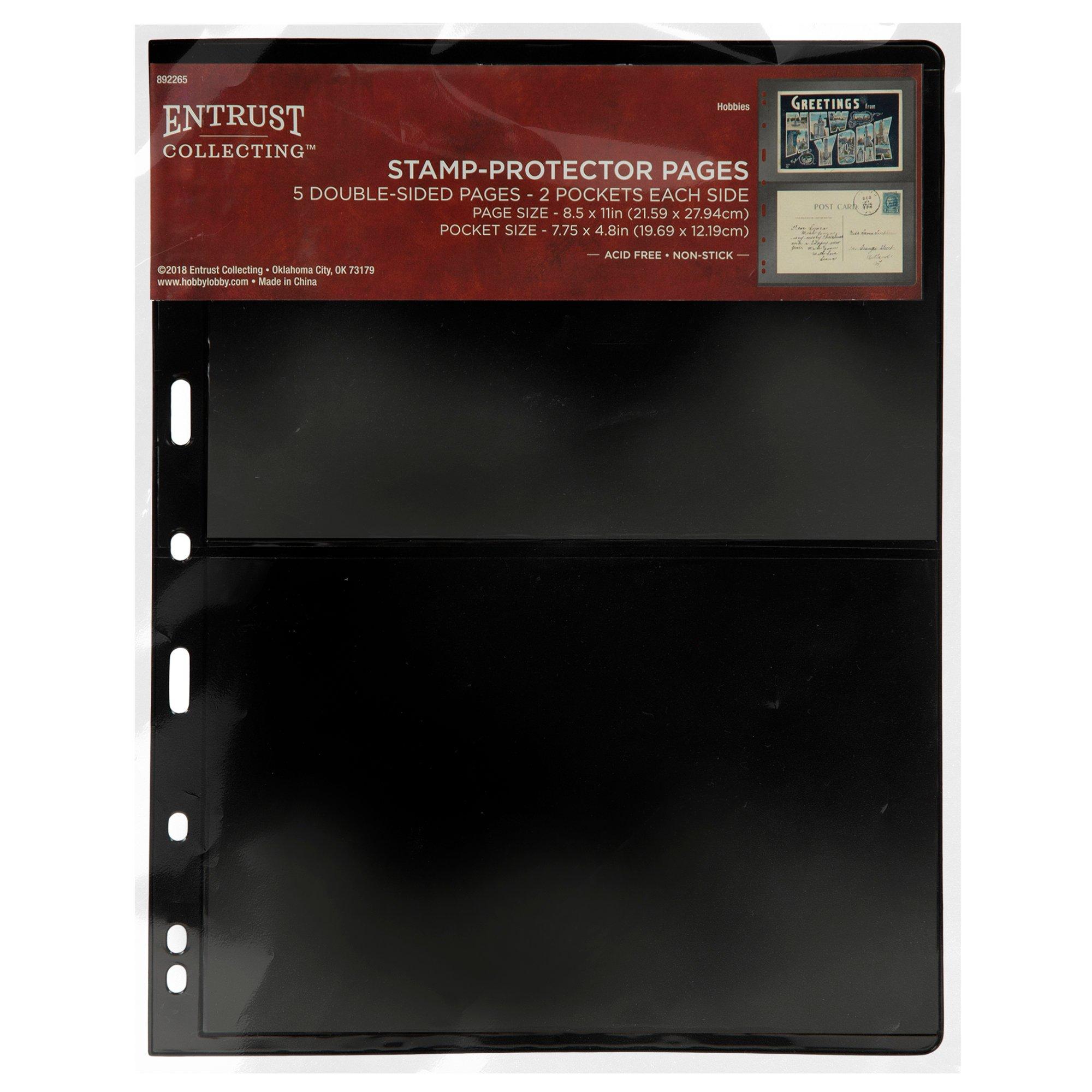 Two-Pocket Stamp Protector Pages | Hobby Lobby | 892265