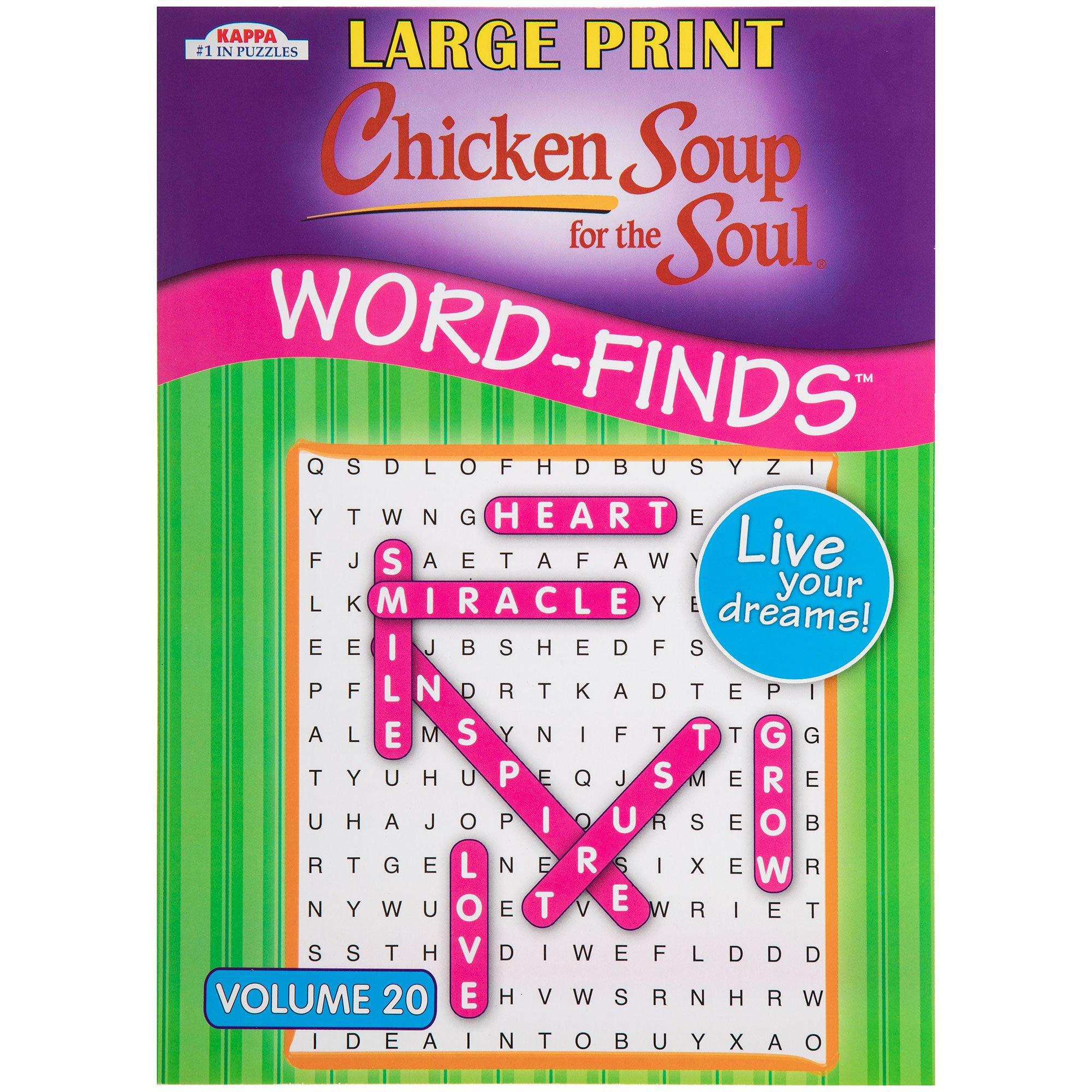 Chicken Soup For The Soul Word Find Book | Hobby Lobby | 895417