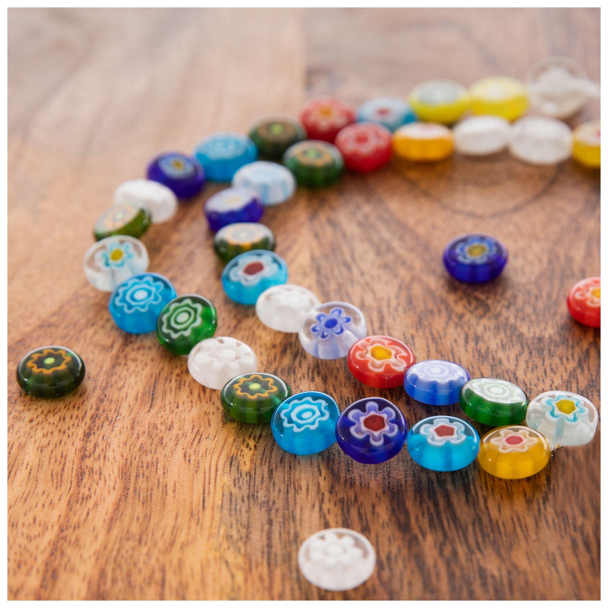 Millefiori Disc Bead Strands | Hobby Lobby | 897900