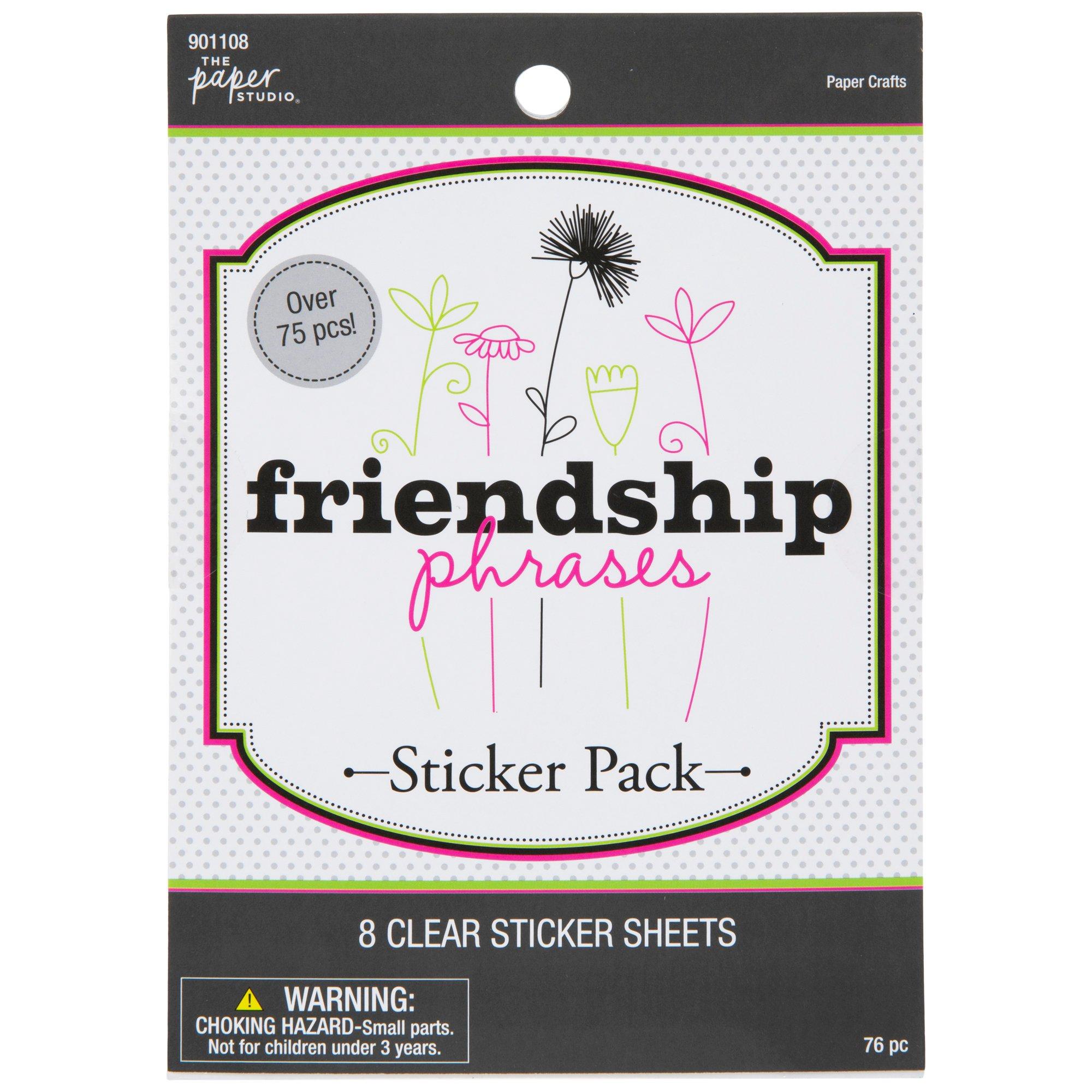 Friendship Phrases Stickers | Hobby Lobby | 901108