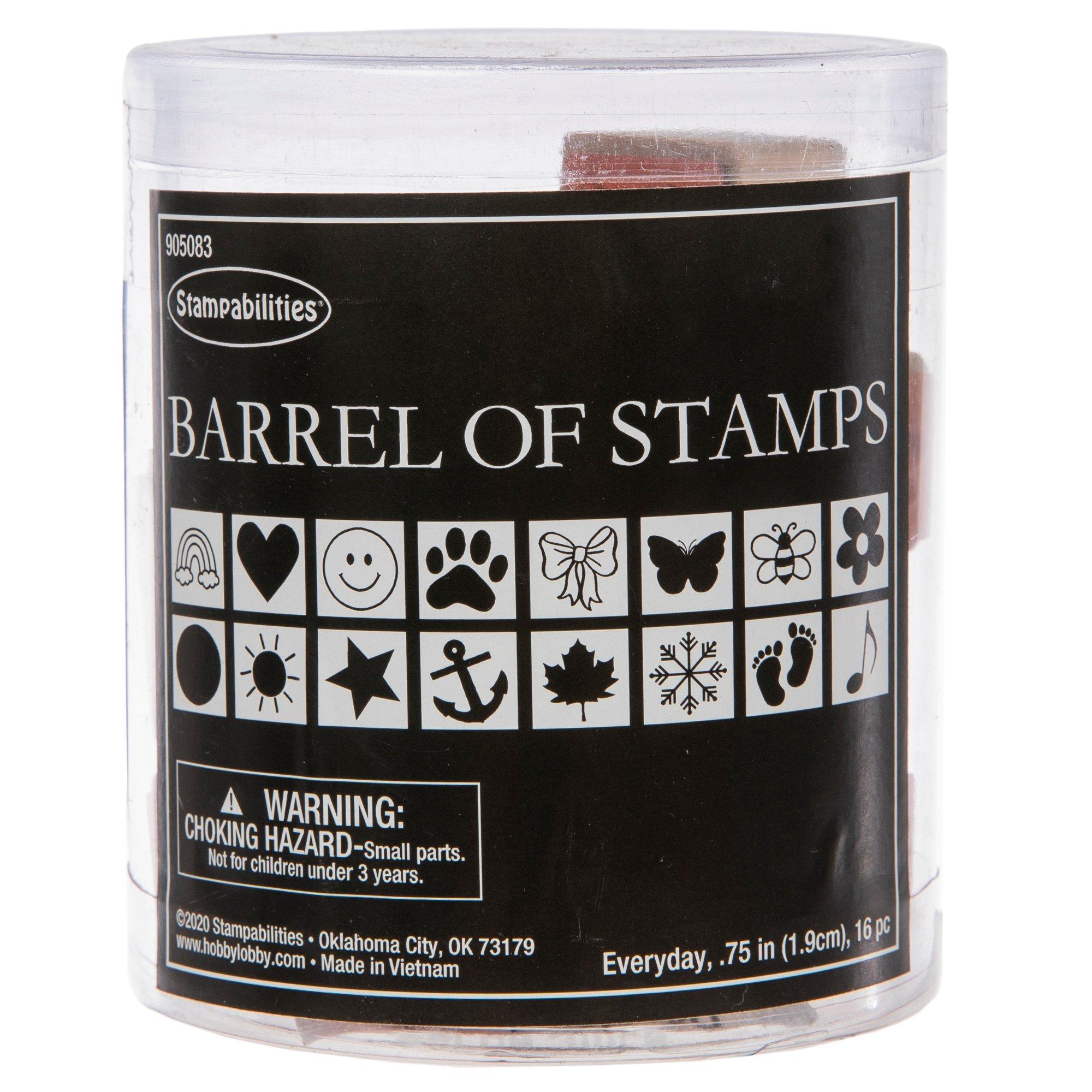 Barrel Of Stamps | Hobby Lobby | 905083