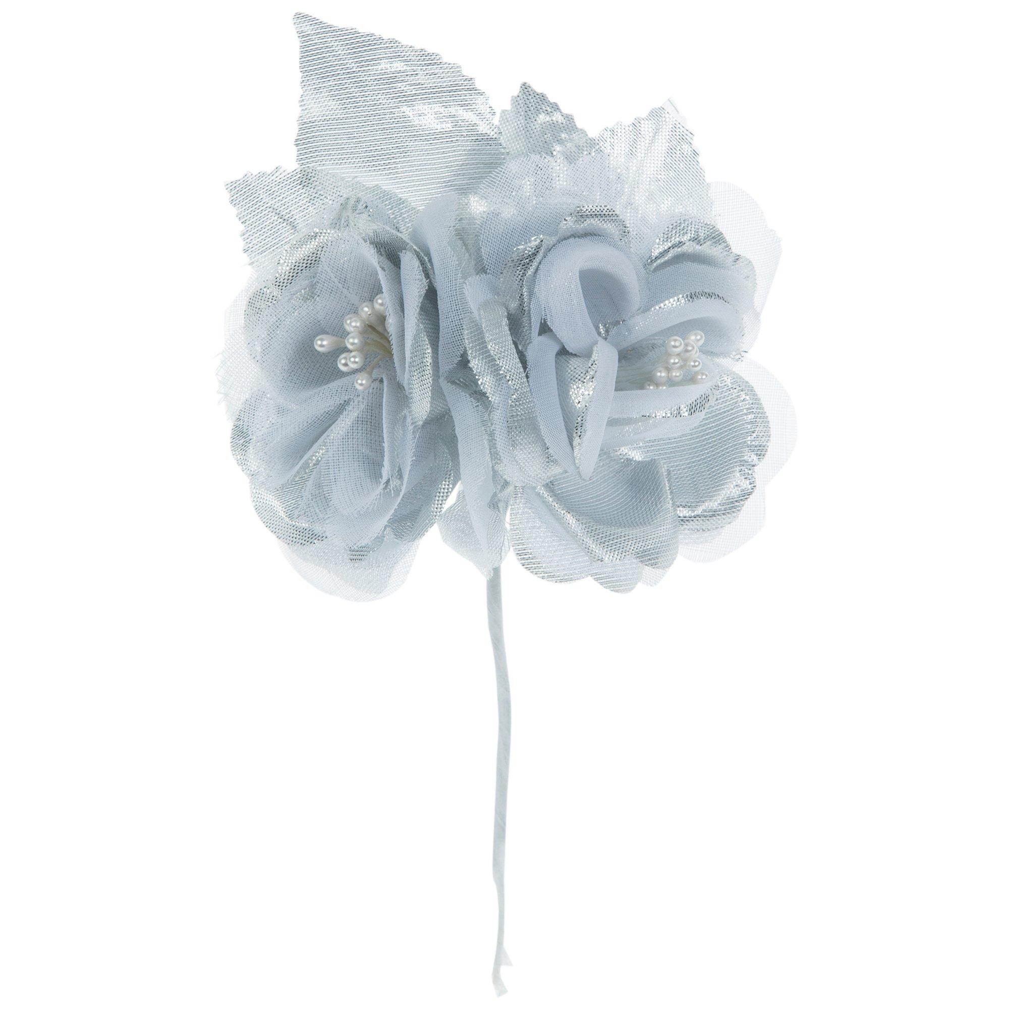 Satin Rose Pick With Leaves | Hobby Lobby | 916932