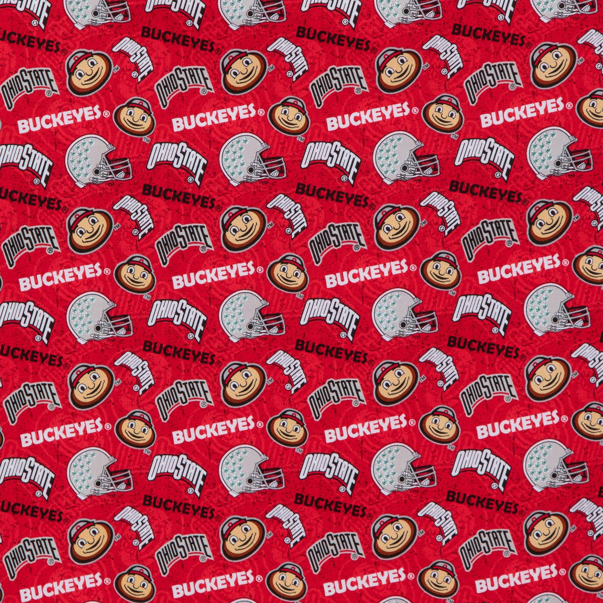 Ohio State Allover Collegiate Cotton Fabric | Hobby Lobby | 934455