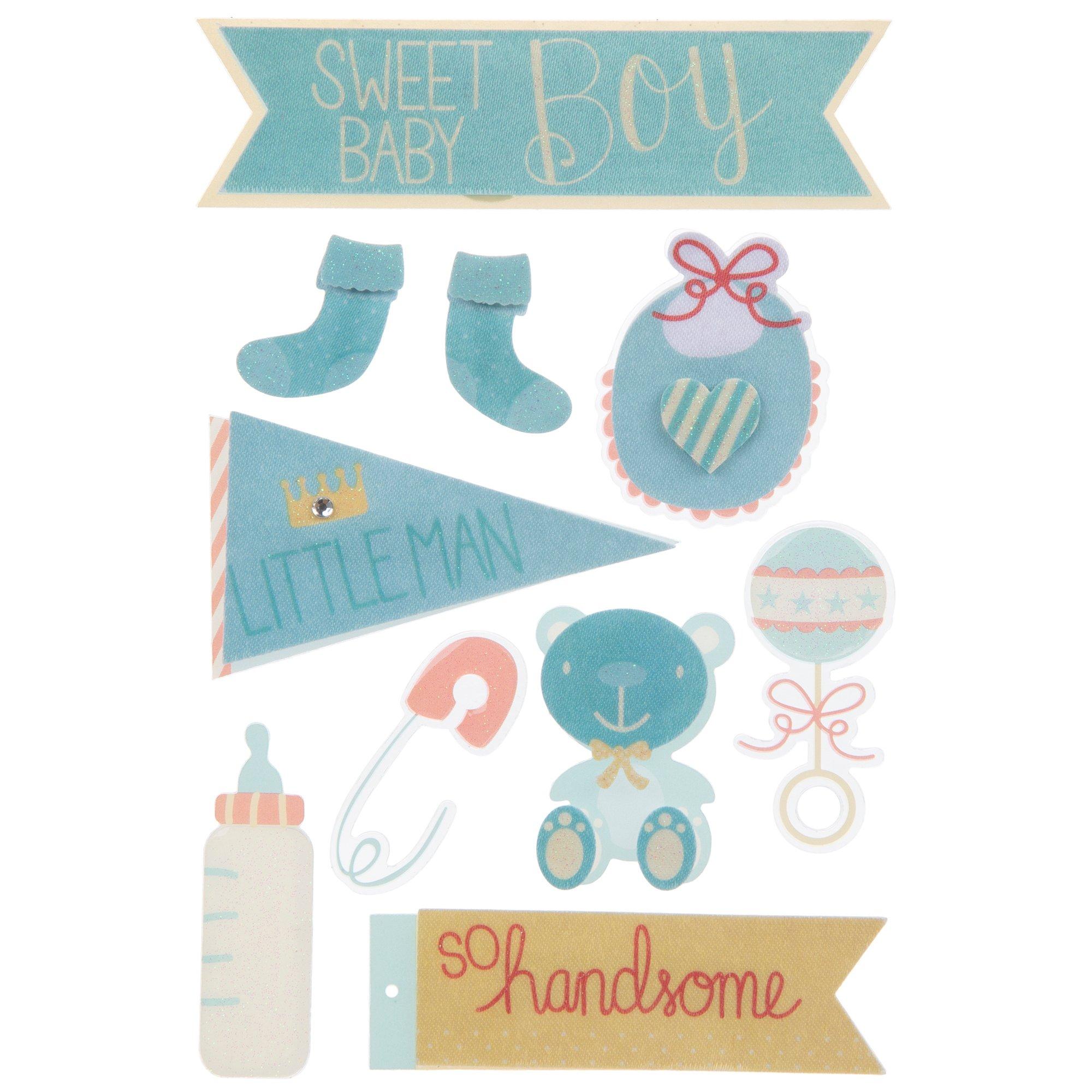 Baby Boy 3D Stickers | Hobby Lobby | 943068
