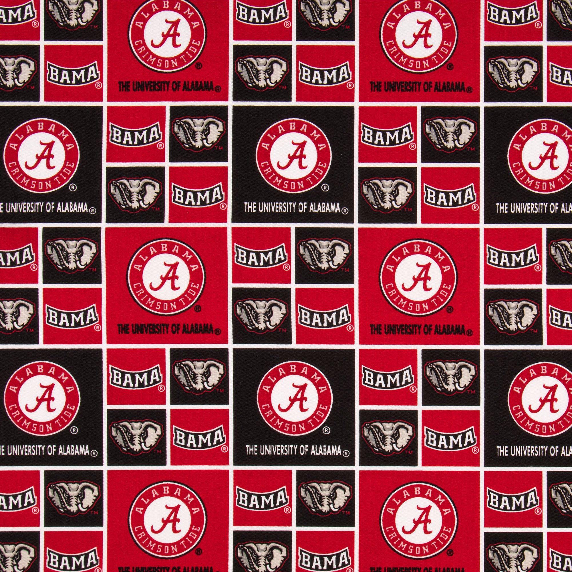 Alabama Block Collegiate Cotton Fabric | Hobby Lobby | 951384