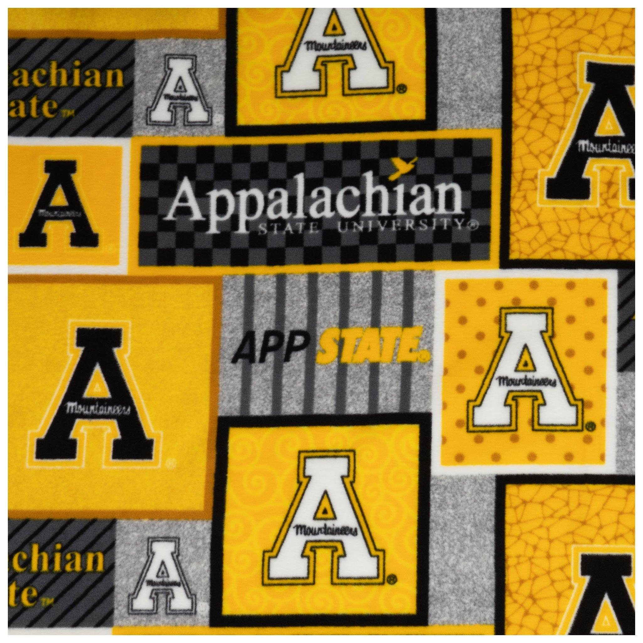 Appalachian State Block Collegiate Fleece Fabric | Hobby Lobby | 951442