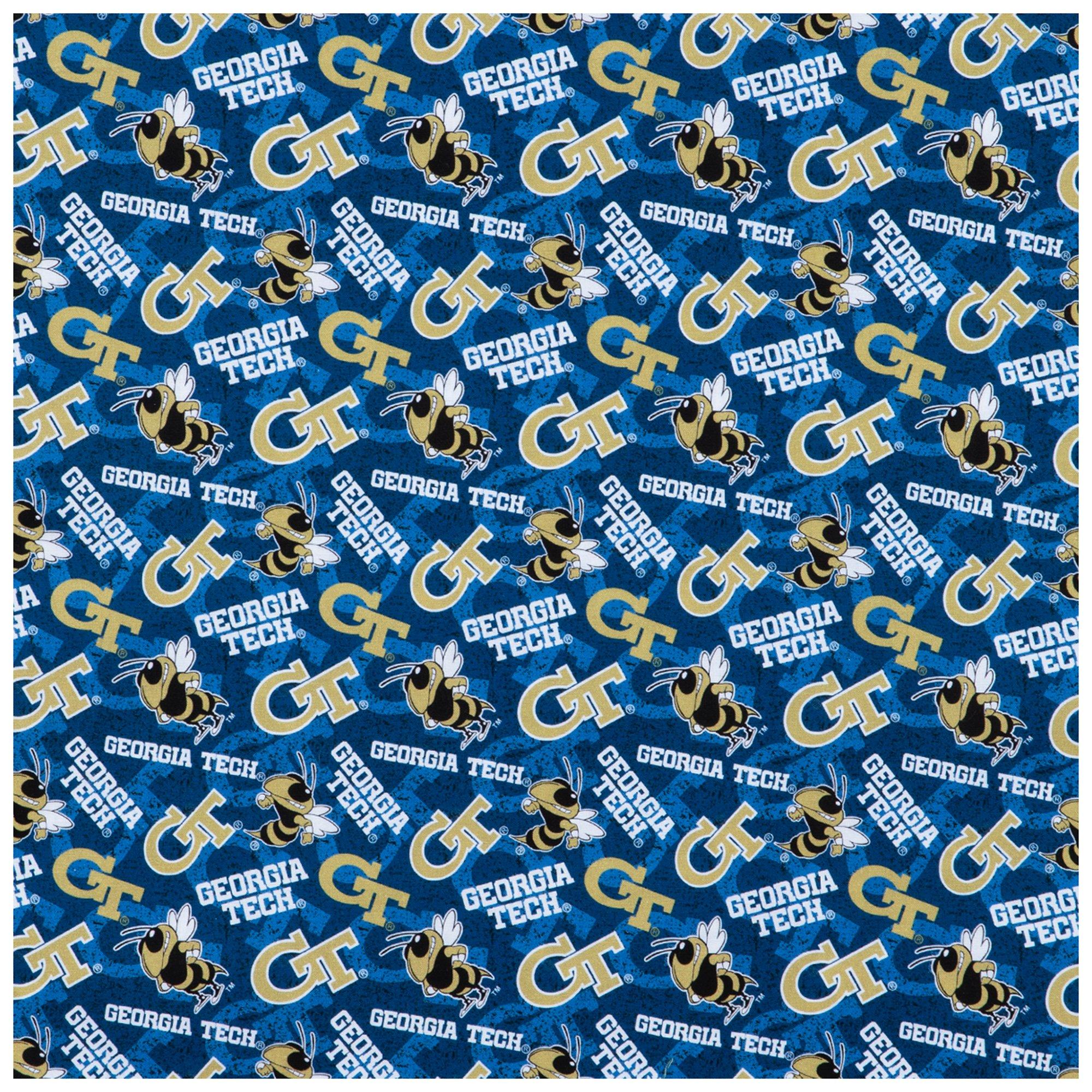 Georgia Tech Collegiate Cotton Fabric | Hobby Lobby | 952291
