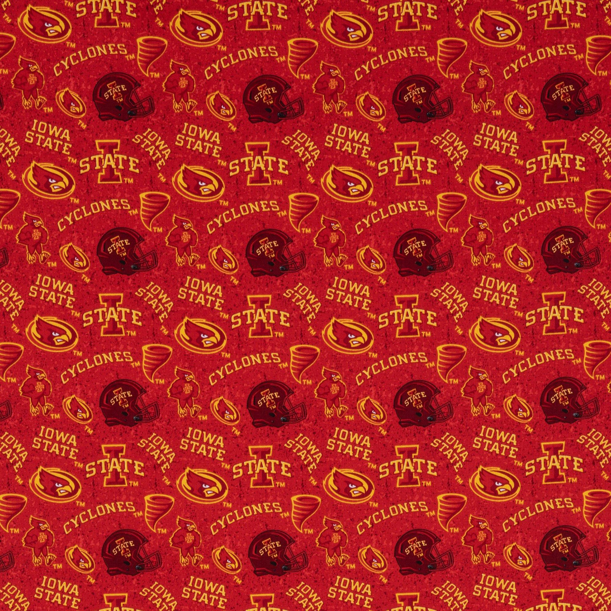 Iowa State Allover Collegiate Cotton Fabric | Hobby Lobby | 952390