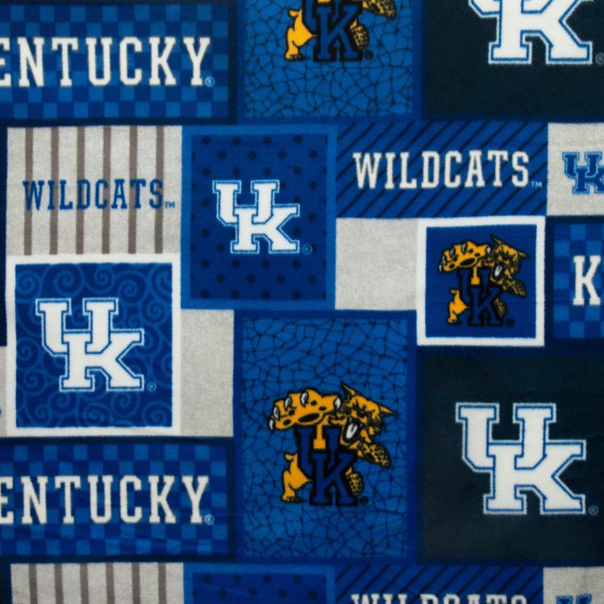 Kentucky Block Collegiate Fleece Fabric | Hobby Lobby | 952531