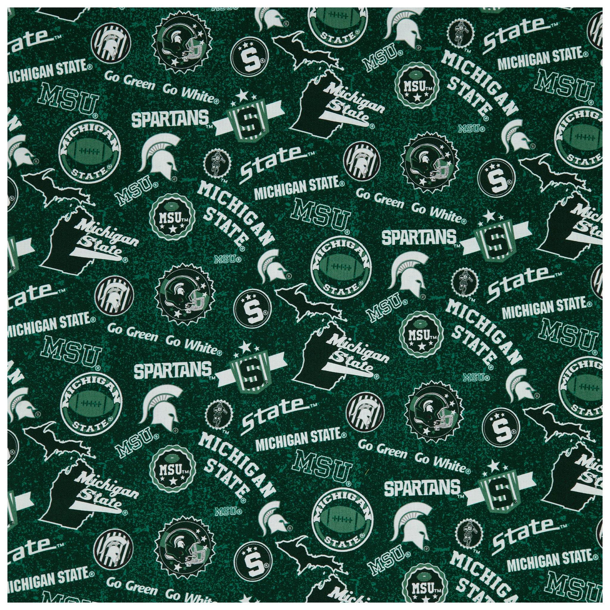 Michigan State Collegiate Fabric | Hobby Lobby | 953059