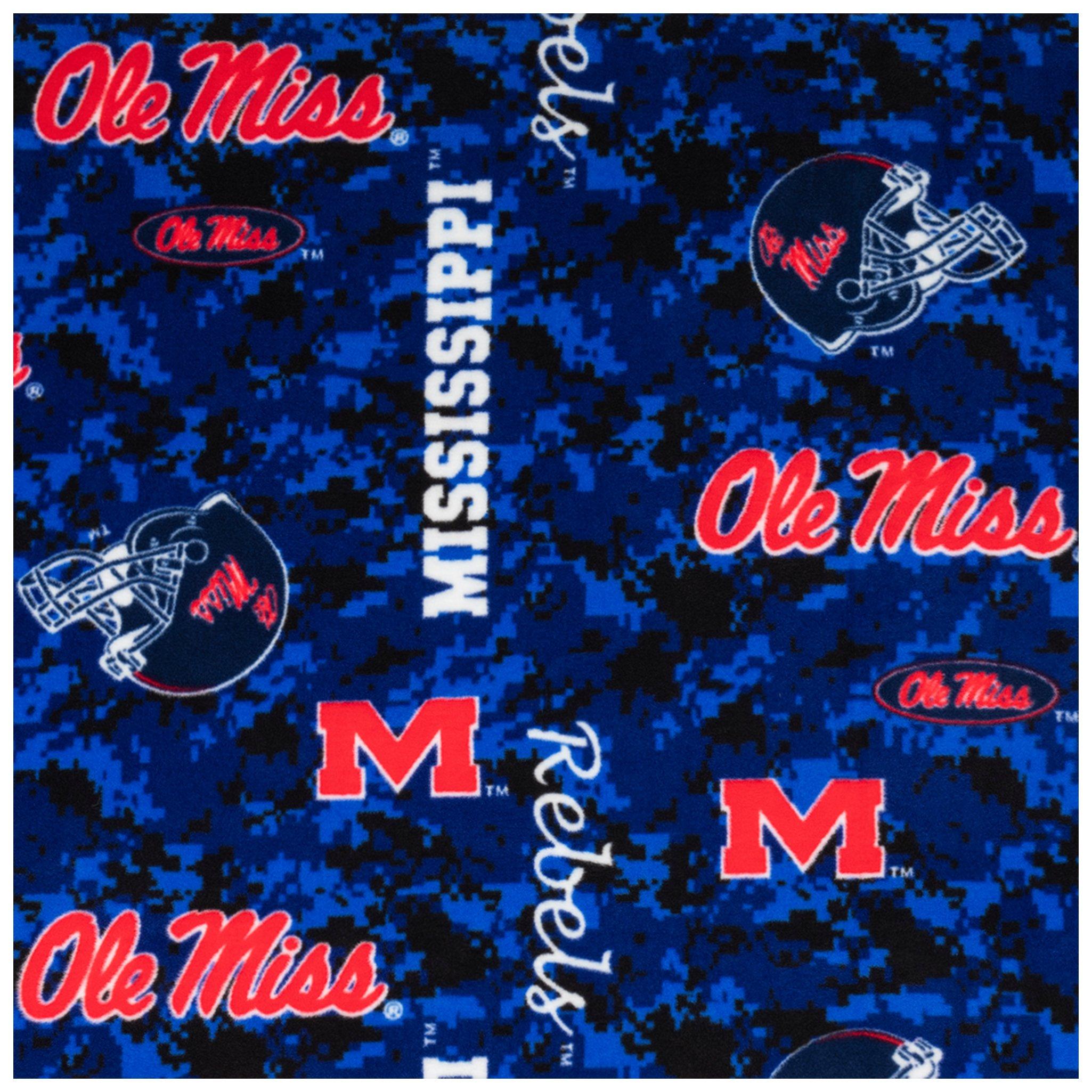 Mississippi Urban Camo Collegiate Fleece Fabric | Hobby Lobby | 953109