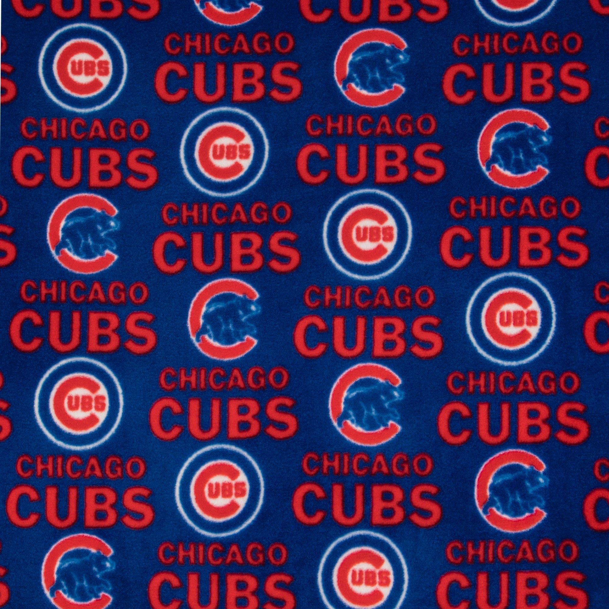 MLB Chicago Cubs Fleece Fabric | Hobby Lobby | 954636