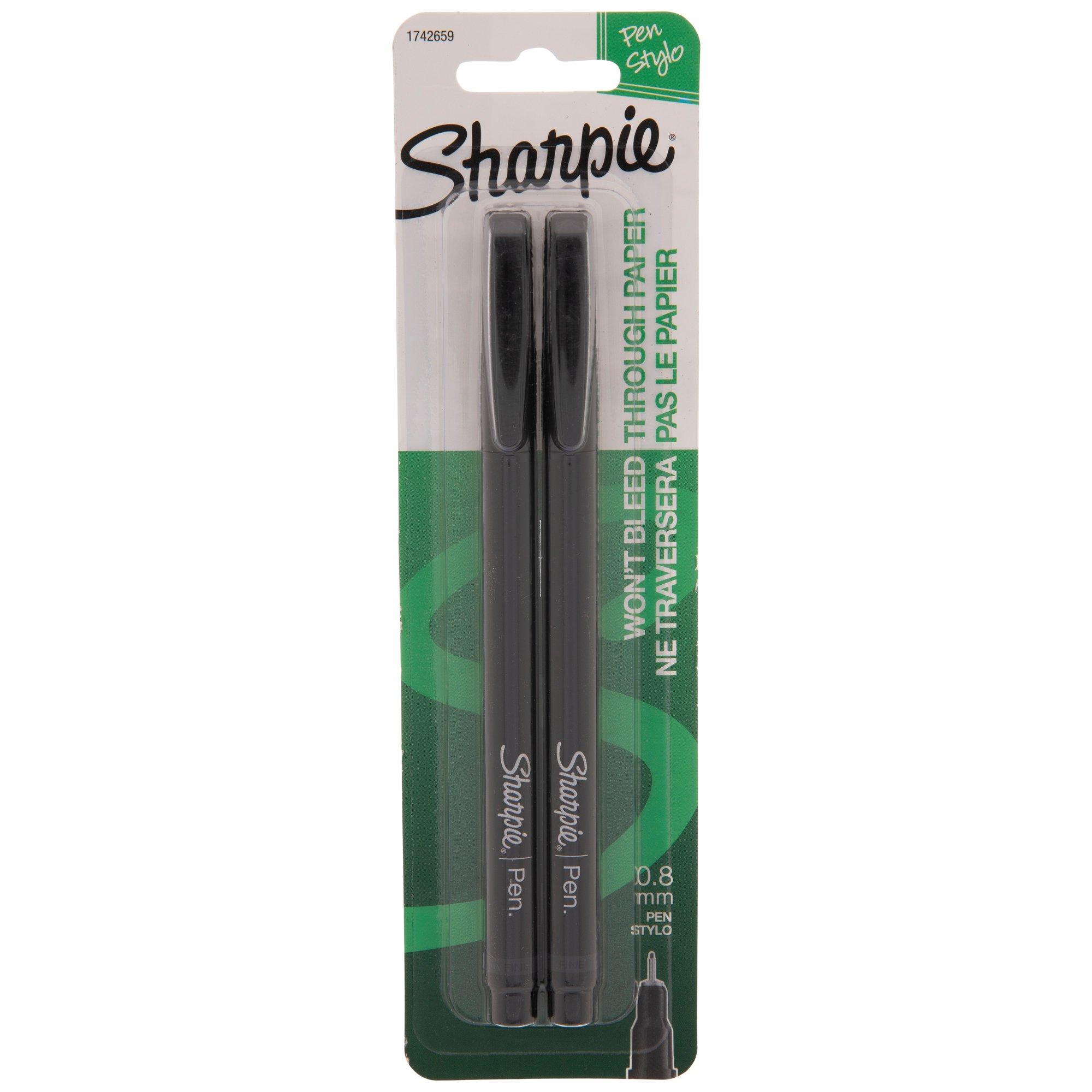 Black Sharpie Pens - 2 Piece Set | Hobby Lobby | 981621