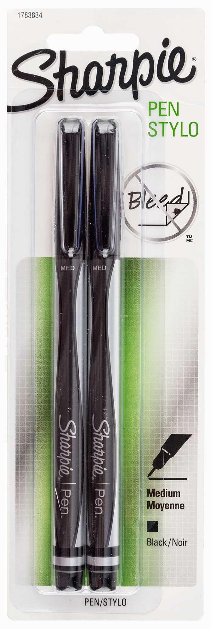 Black Sharpie Pens - 2 Piece Set | Hobby Lobby | 981639