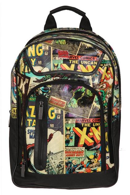 Marvel Universe Comics Backpack | Hot Topic