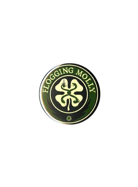 Flogging Molly Snake Clover Pin | Hot Topic