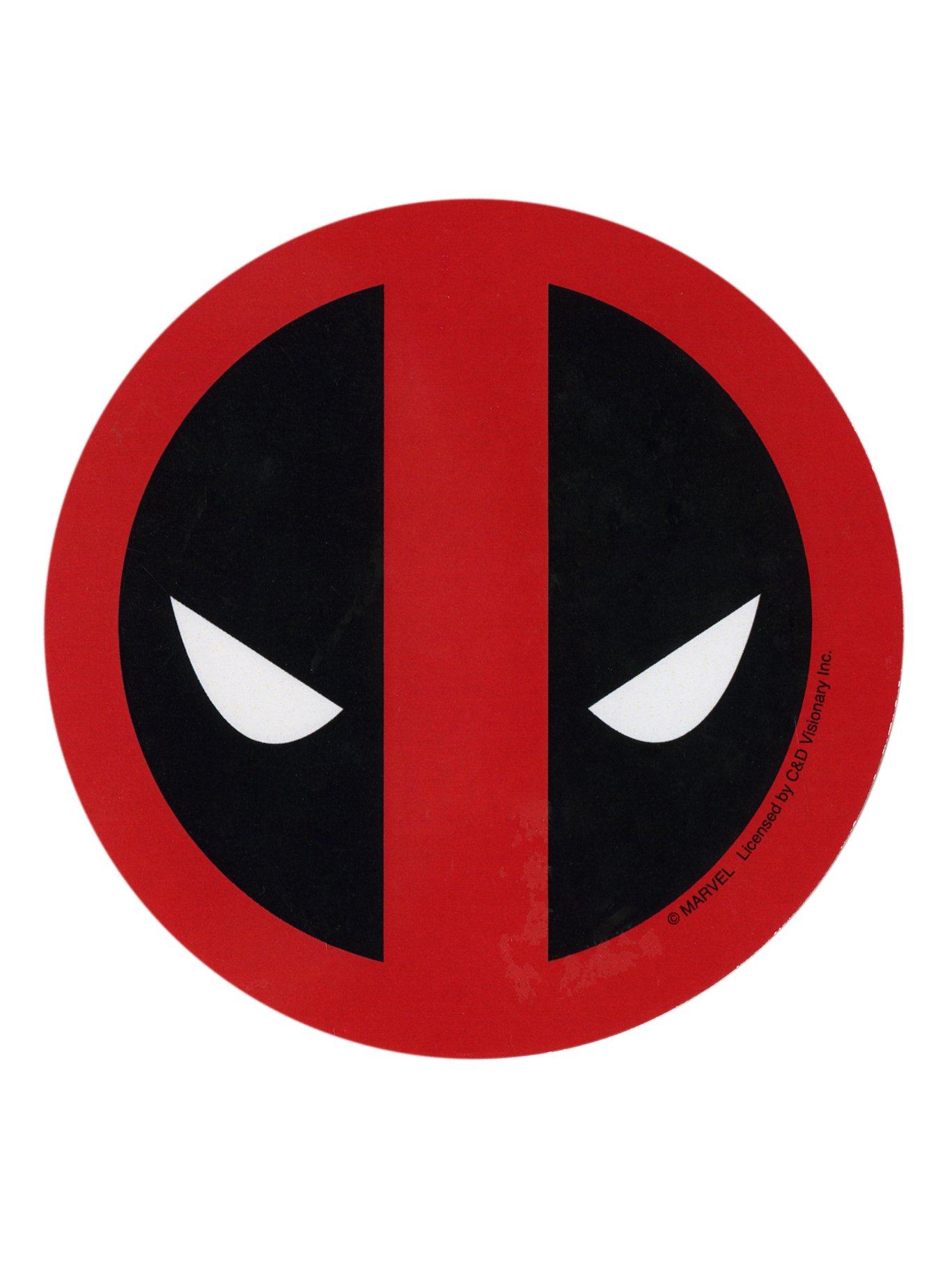 Marvel Comics Deadpool Logo Sticker | Hot Topic