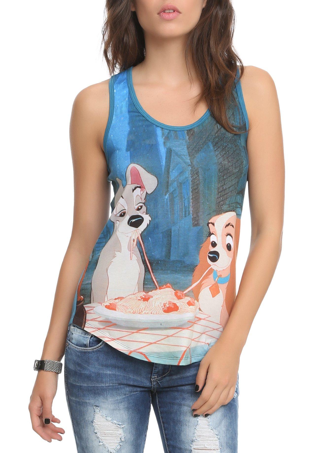 Disney Lady And The Tramp Girls Tank Top | Hot Topic