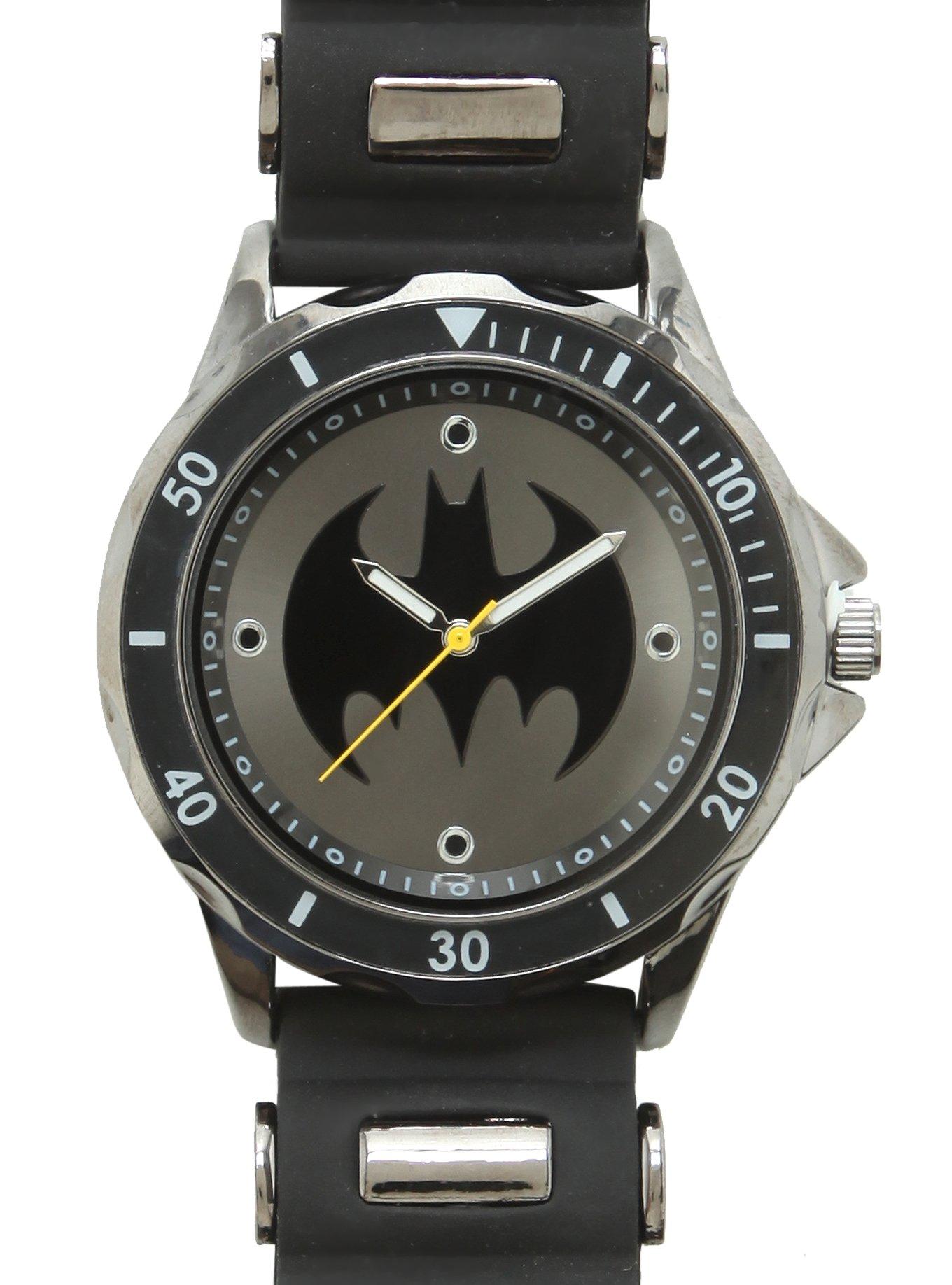 DC Comics Batman Logo Watch | Hot Topic