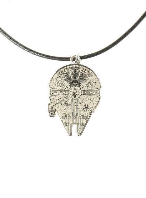 Star Wars Millennium Falcon Cord Necklace | Hot Topic