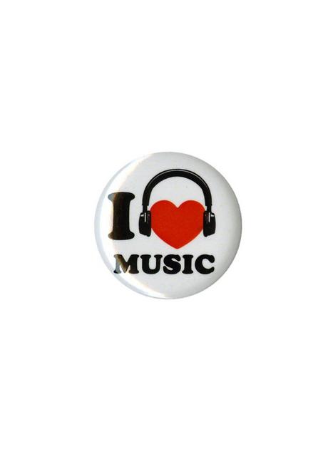 I (Heart) Music Pin | Hot Topic