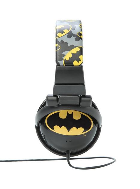 DC Comics Batman Logo Print Headphones | Hot Topic