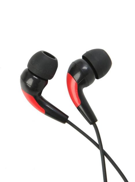 Red Microphone Earbuds | Hot Topic