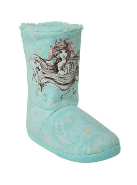 Disney The Little Mermaid Sketch Slipper Boot | Hot Topic