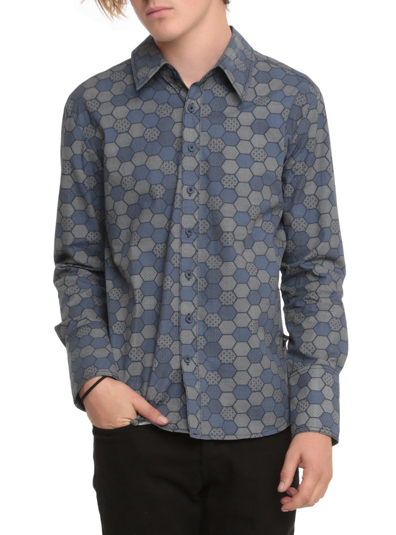Tripp Purple Printed Woven | Hot Topic