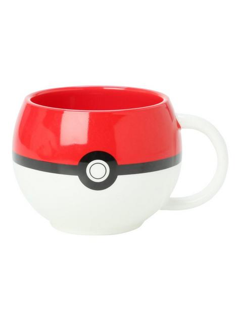 Pokemon Poke Ball Figural Mug | Hot Topic