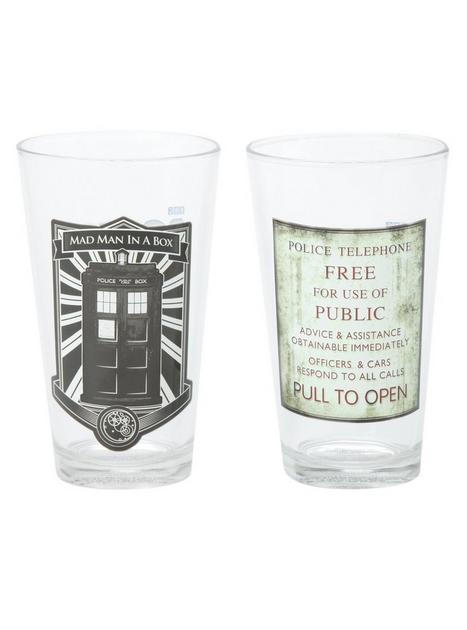 Doctor Who 16 Oz. Glasses Set | Hot Topic