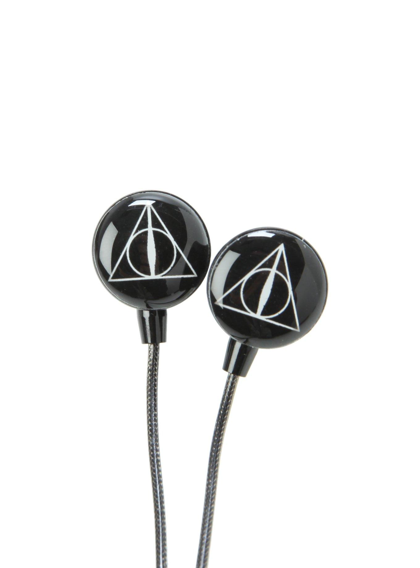 Harry Potter The Deathly Hallows Earbuds | Hot Topic