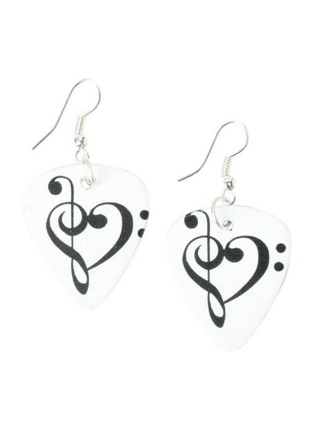 LOVEsick Music Pick Earrings | Hot Topic