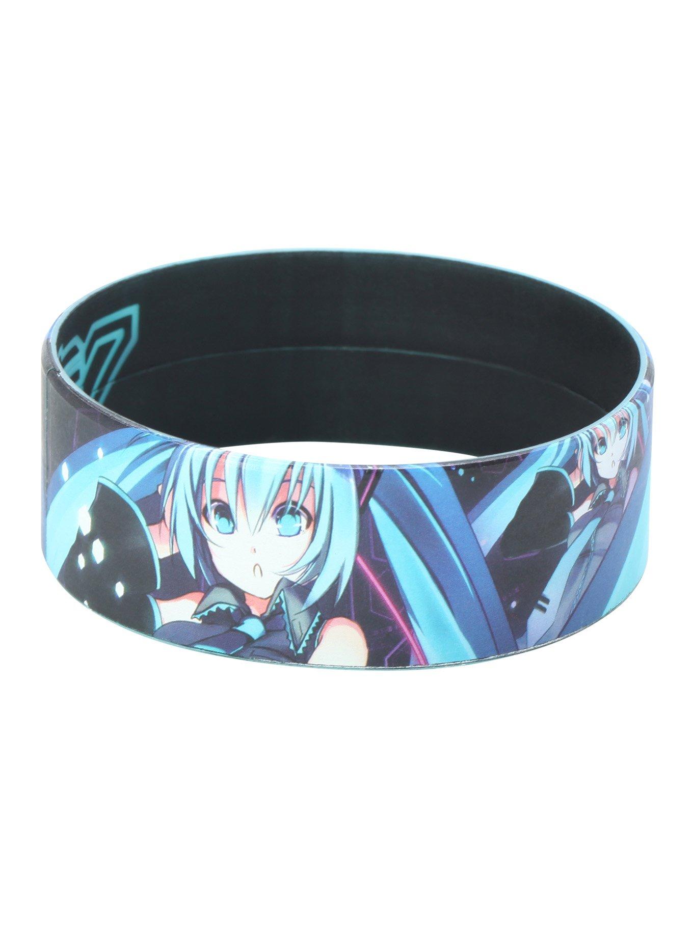 Hatsune Miku Rubber Bracelet | Hot Topic