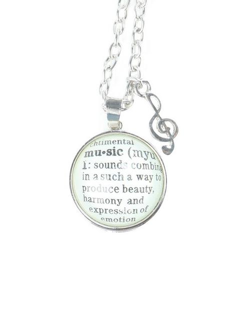 LOVEsick Music Definition Necklace | Hot Topic