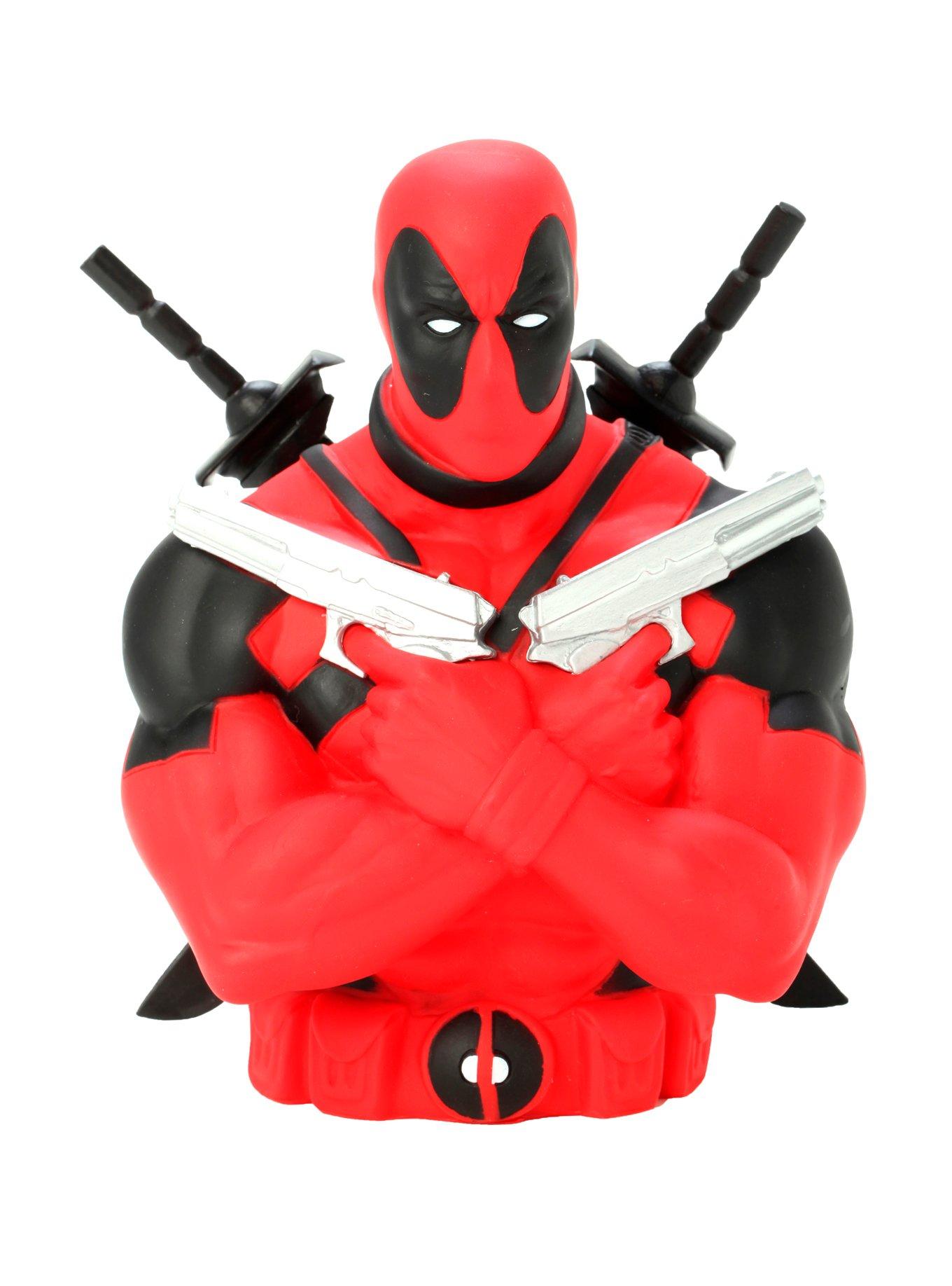Marvel Universe Deadpool Bust Coin Bank | Hot Topic