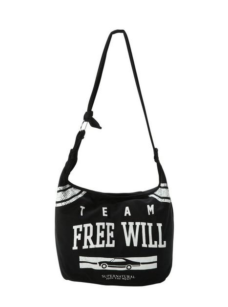 Supernatural Team Free Will Hobo Bag | Hot Topic
