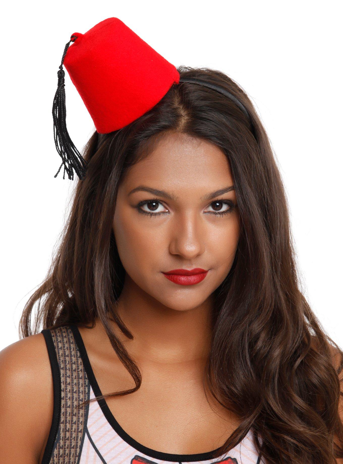 Red Fez Headband | Hot Topic