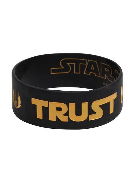 Star Wars Trust Me I'm A Jedi Rubber Bracelet | Hot Topic