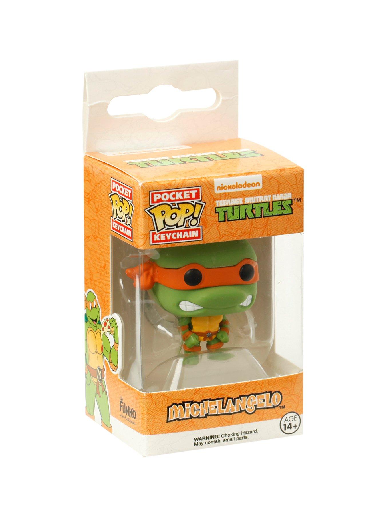 Funko Teenage Mutant Ninja Turtles Pocket Pop! Michelangelo Key Chain ...