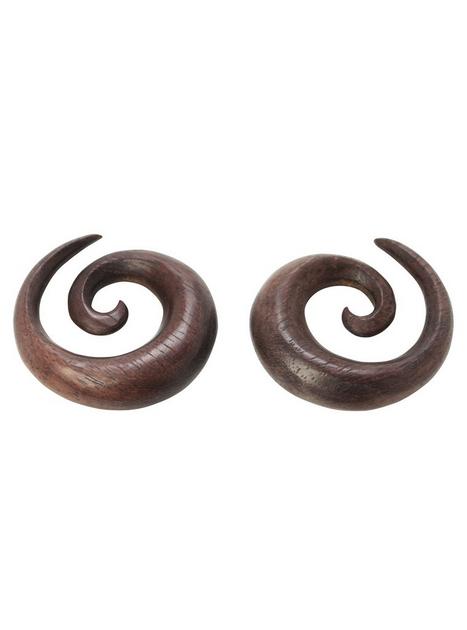 Organic Sono Wood Swirl Pincher 2 Pack 12-4 | Hot Topic