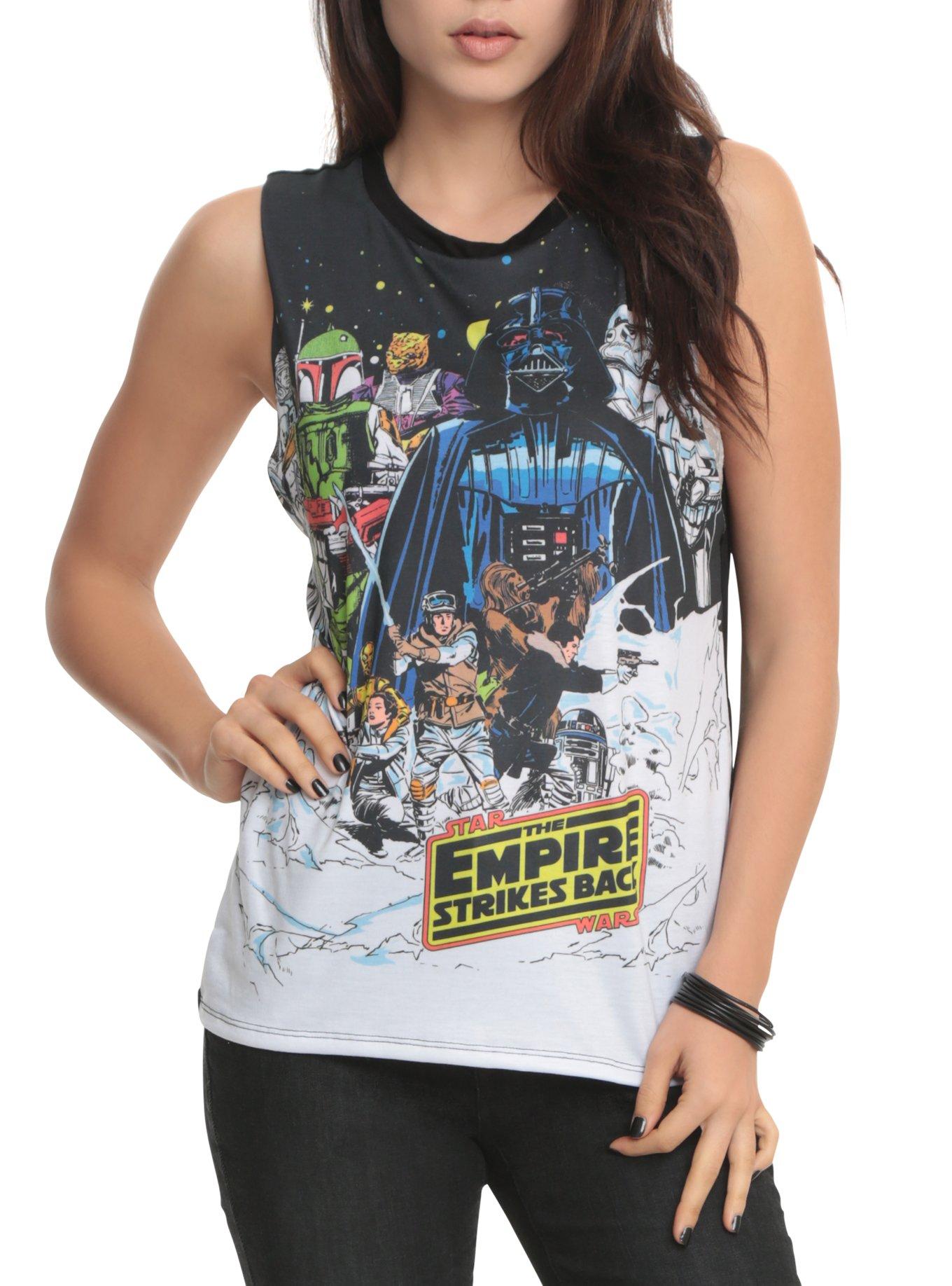 Star Wars The Empire Strikes Back Girls Muscle Top | Hot Topic