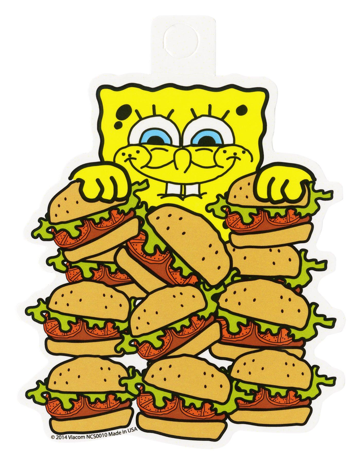 SpongeBob SquarePants Krabby Patty Sticker | Hot Topic