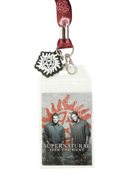 Supernatural Runes Lanyard | Hot Topic