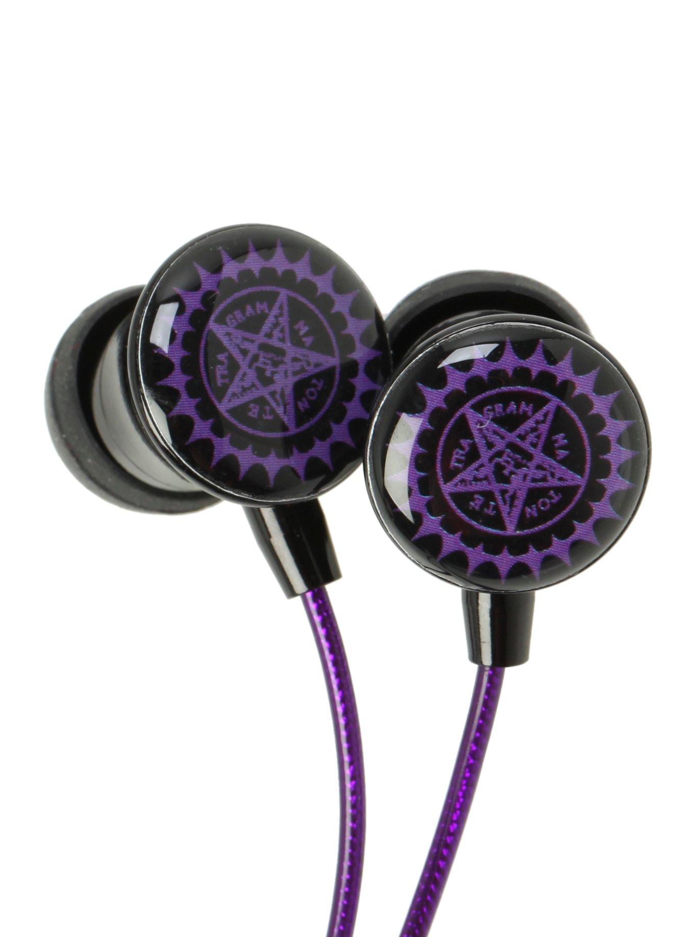 Black Butler Tetragrammaton Earbuds | Hot Topic