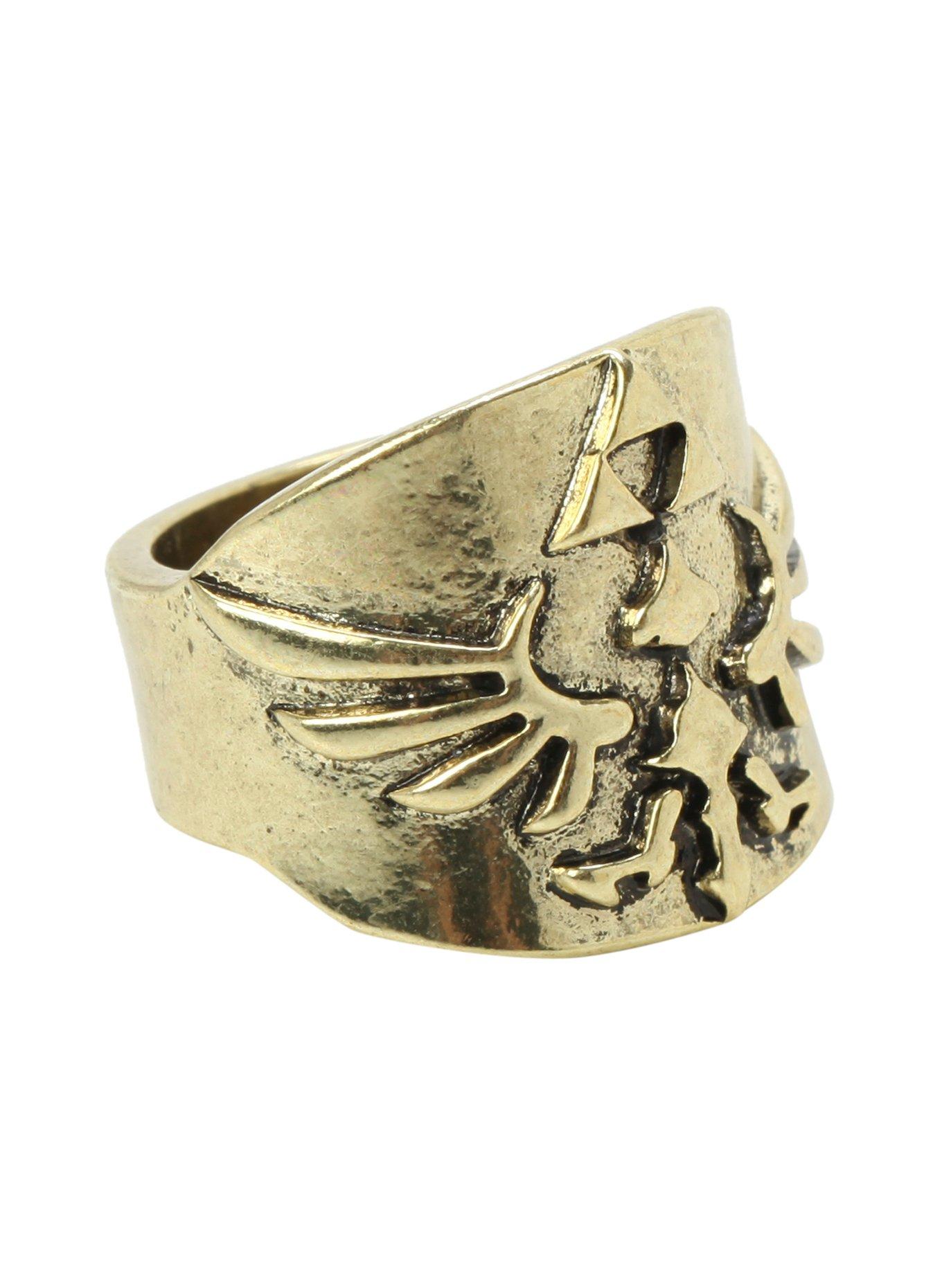 The Legend Of Zelda Triforce Ring | Hot Topic