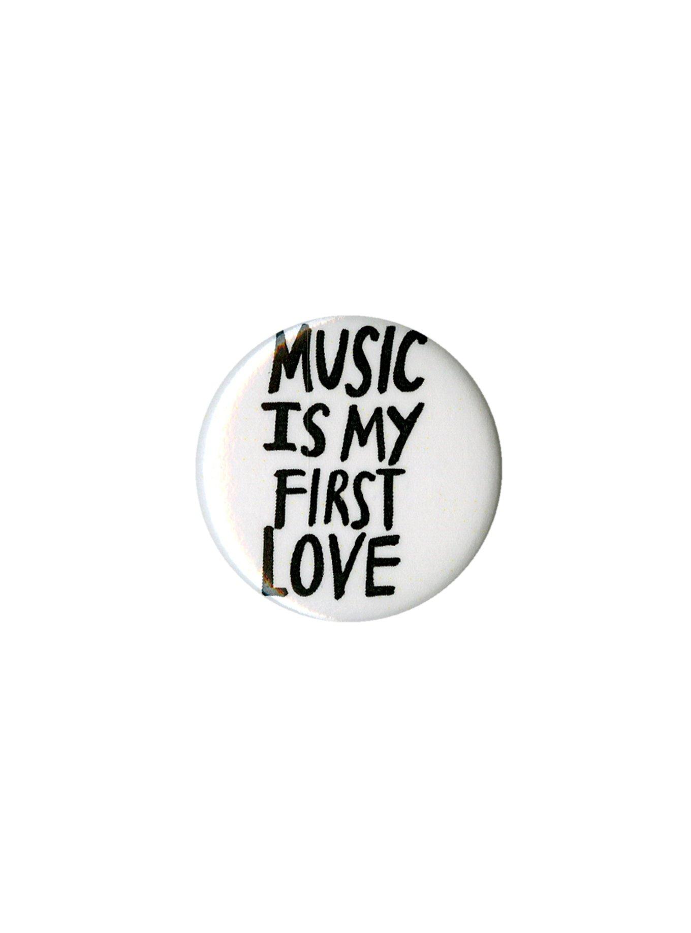 Music First Love Pin | Hot Topic