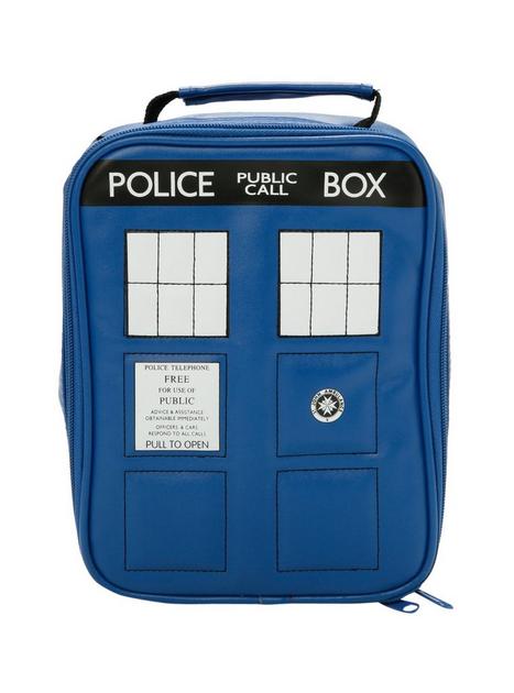 Doctor Who TARDIS Lunch Box Cooler Bag | Hot Topic